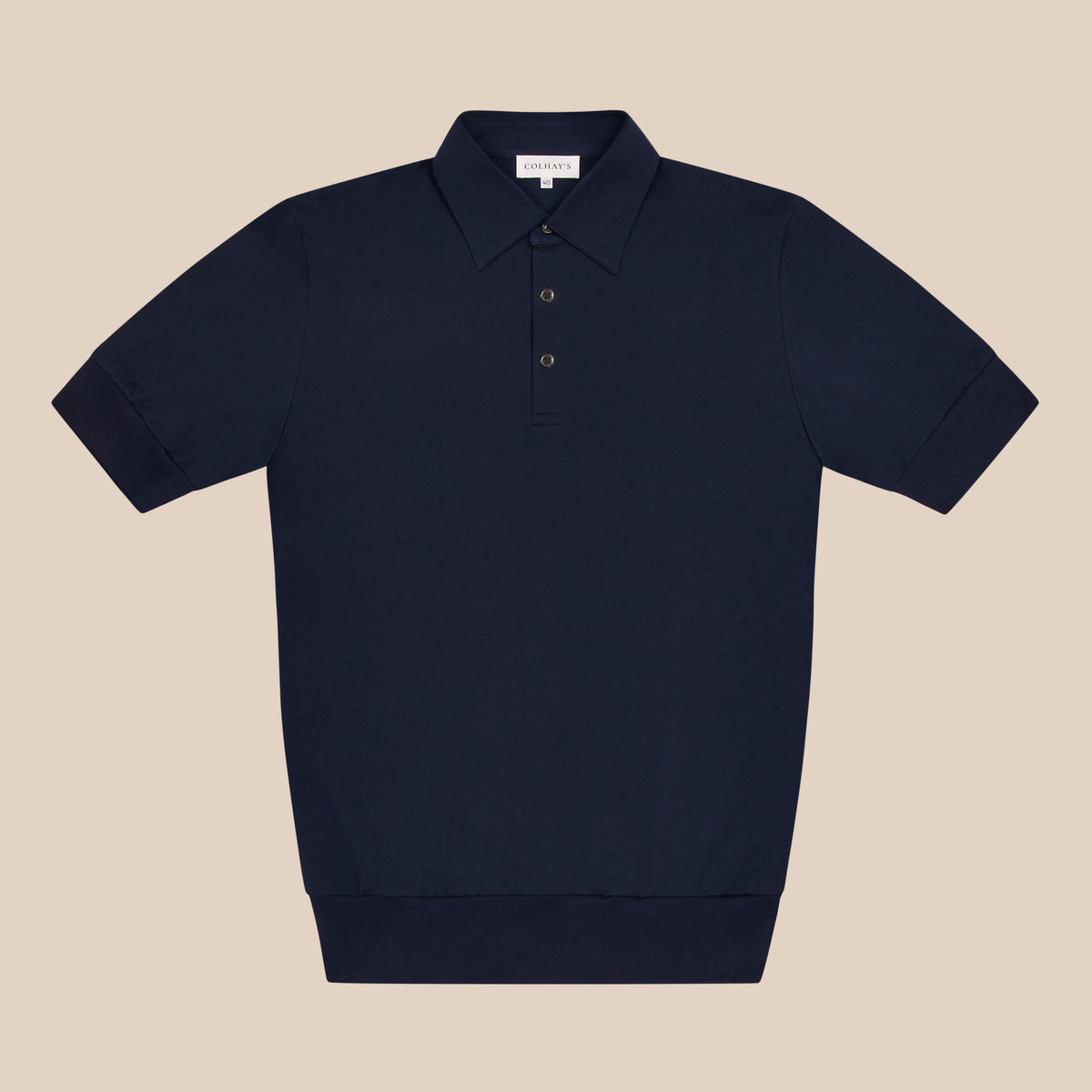 Extra-long Staple Cotton Coach Polo in Navy – Colhay's